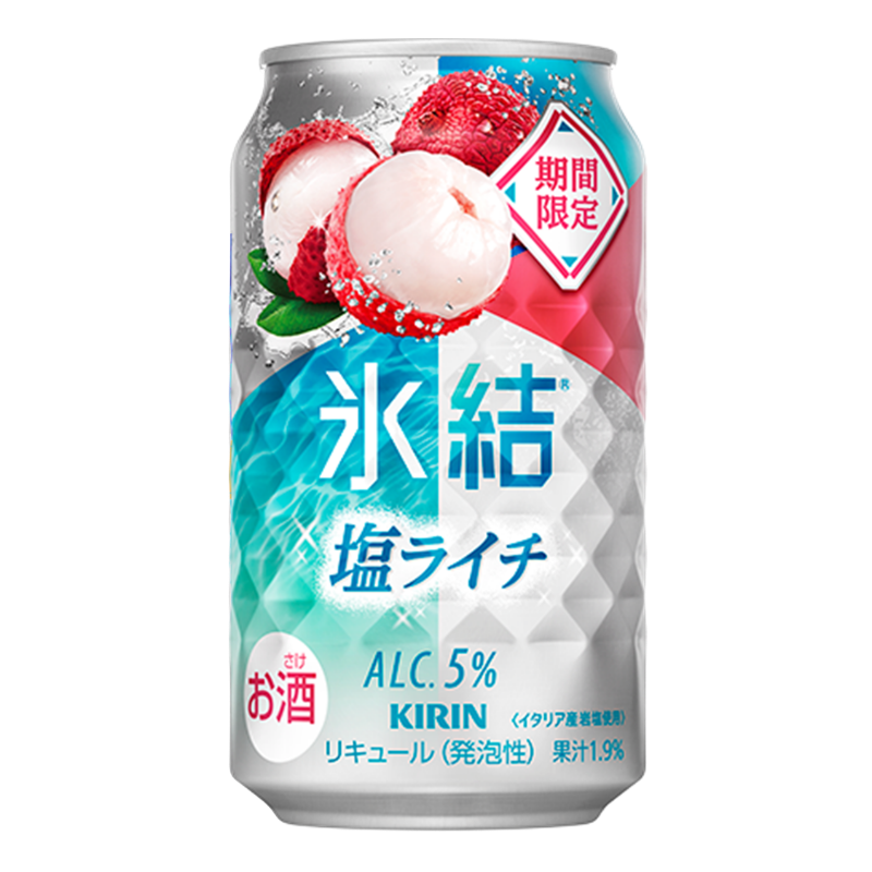 台灣麒麟 KIRIN | KIRIN冰結調酒-鹽荔枝 350ml