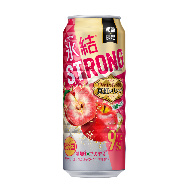 台灣麒麟 KIRIN | KIRIN冰結STRONG調酒-真紅蘋果 500ml